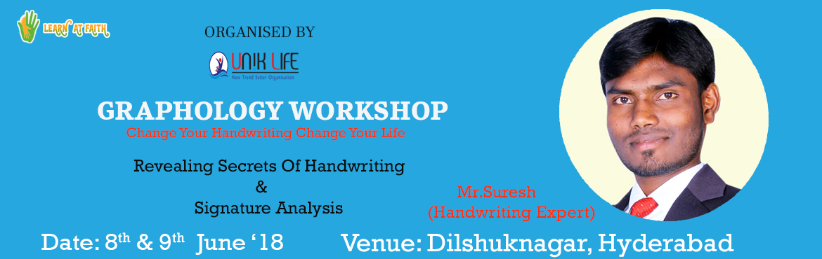 Graphology Workshop By Mr Suresh Handwriting Expert Hyderabad 