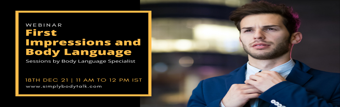 First Impressions And Body Language Online First Impressions And Body Language Online